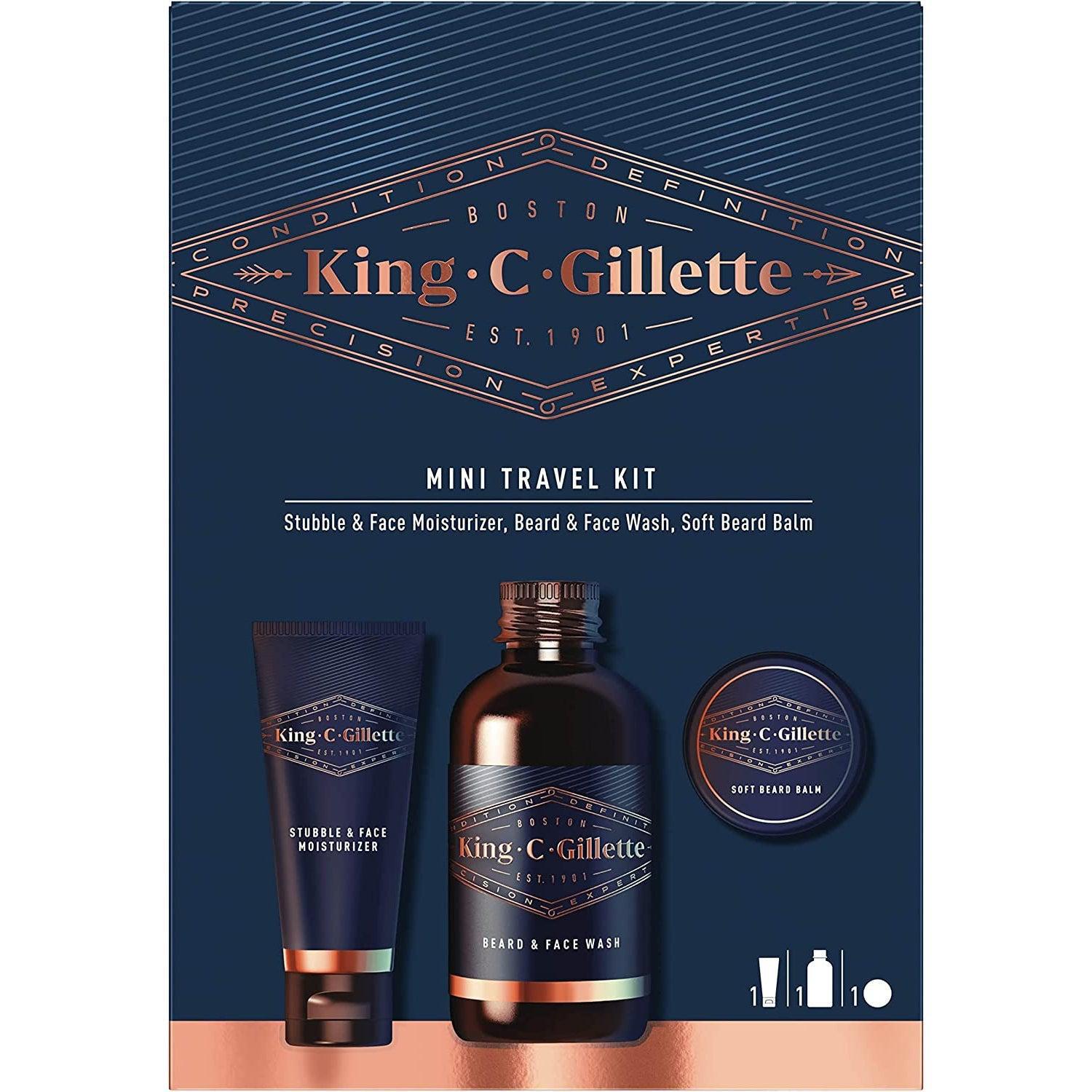 King C. Gillette Mini Travel Kit Gift Set