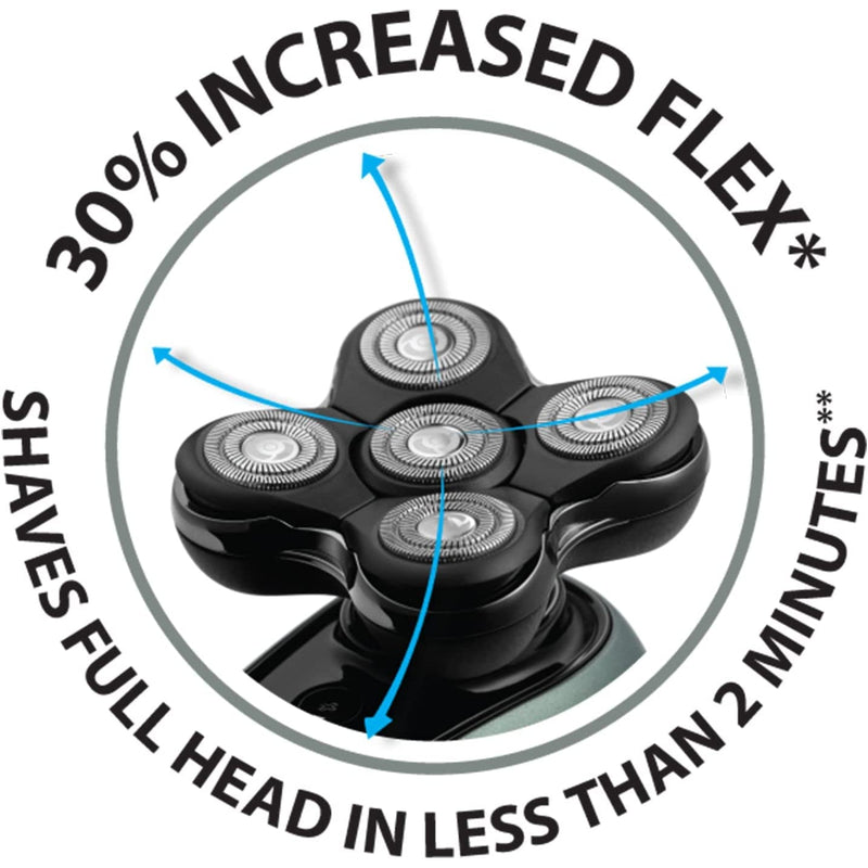 Remington RX7 Ultimate Series Head Shaver for Men - 100% Waterproof, C